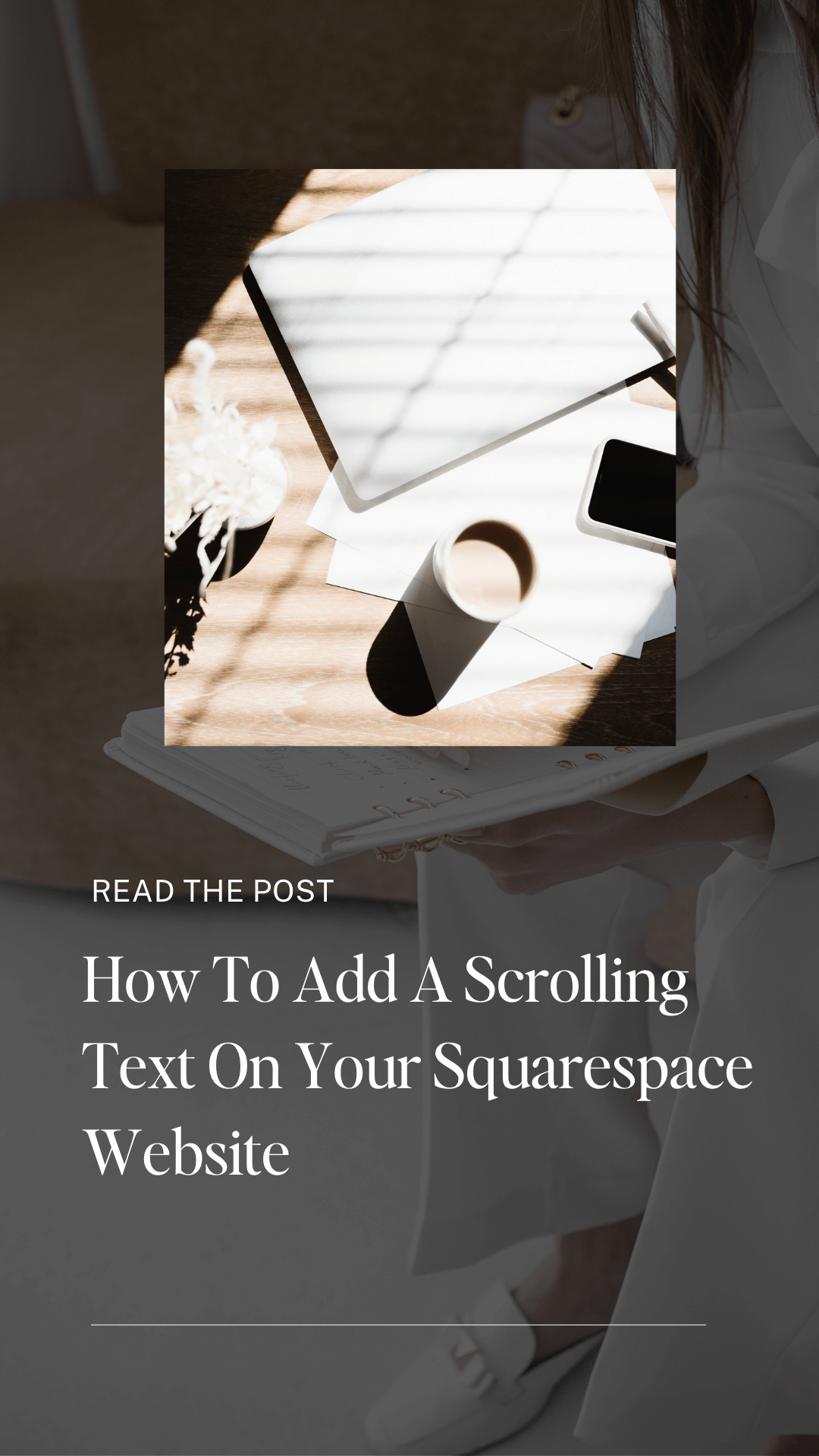 How To Add Scrolling Text In Squarespace