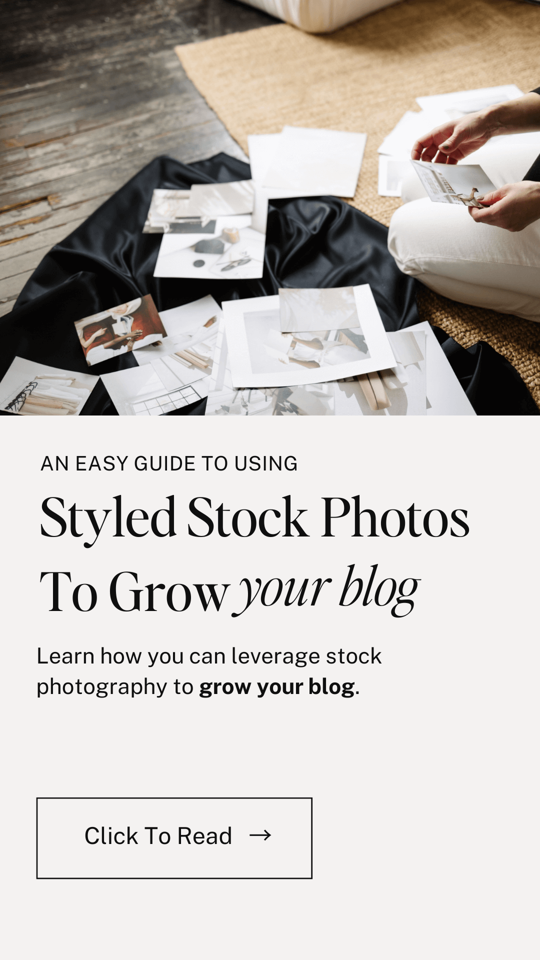 An Easy Guide to Using Styled Stock Photos to Grow Your Blog