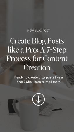Create Blog Posts like a Pro: A 7-Step Process for Content Creation