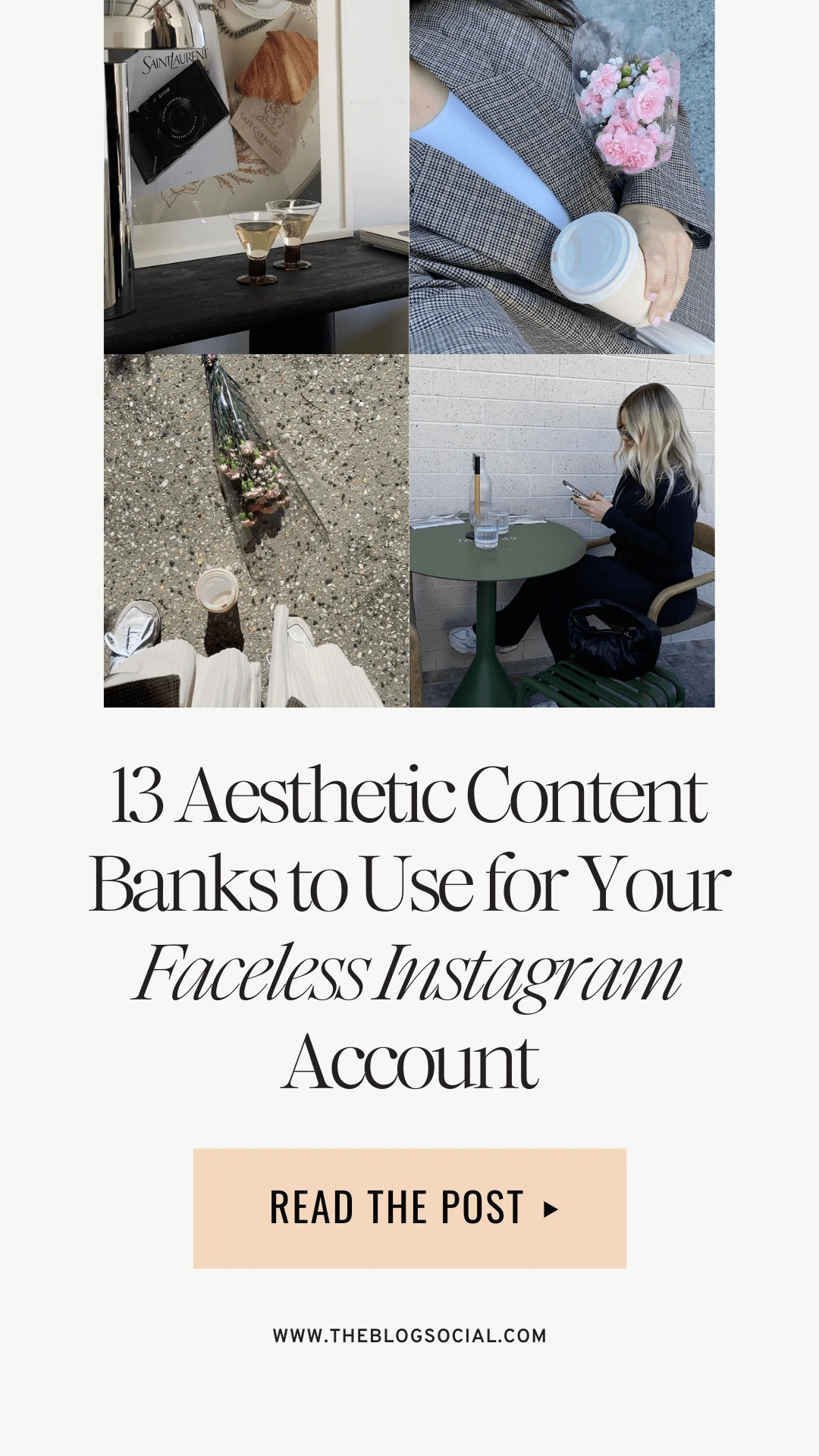 13 Aesthetic Content Banks to Use for Your Faceless Instagram Account