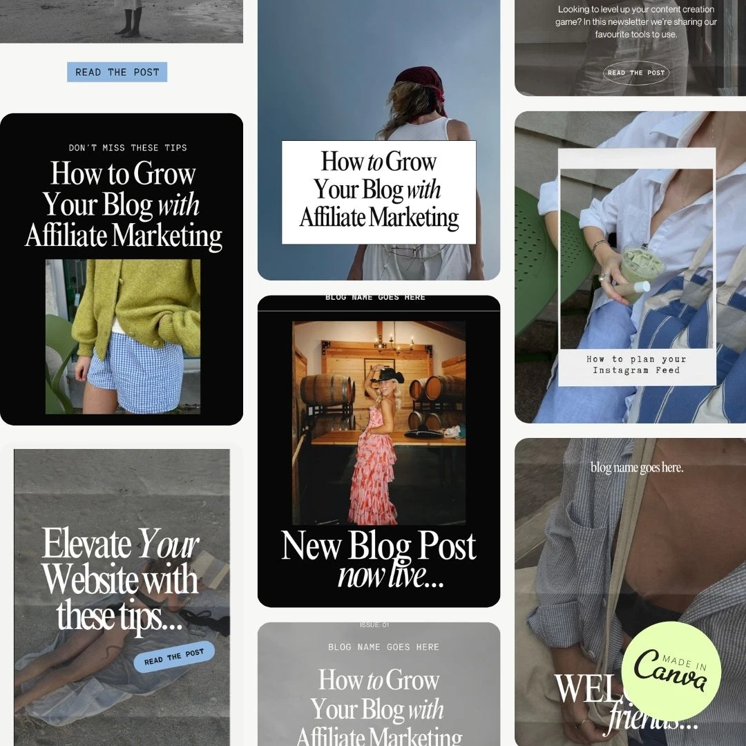 Email Hero Graphic Templates - The Blog Social